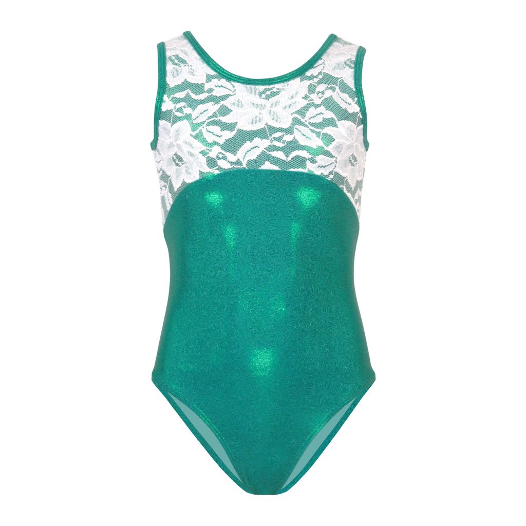 Tootsie Lace Jade Open Back Leotard | k-Bee Leotards