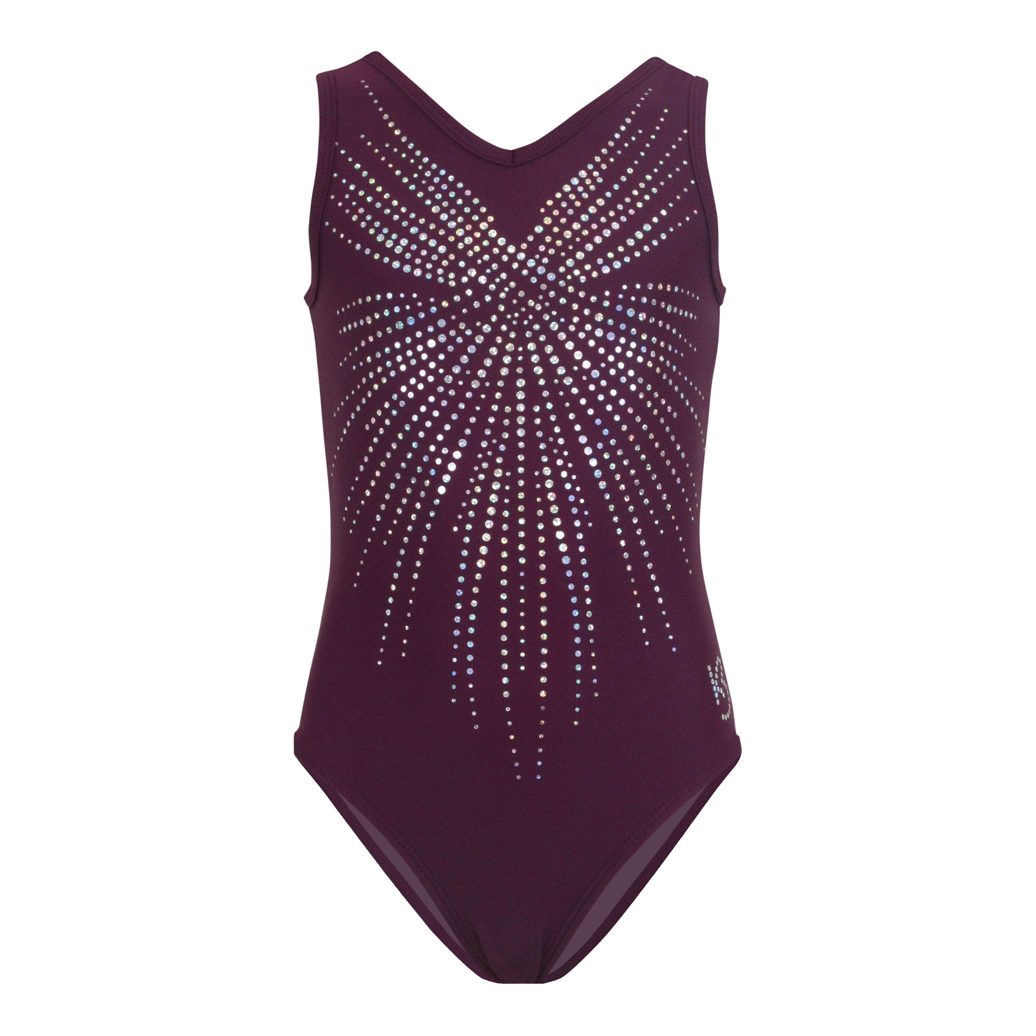 Majestic Eagle Plum Leotard | k-Bee Leotards